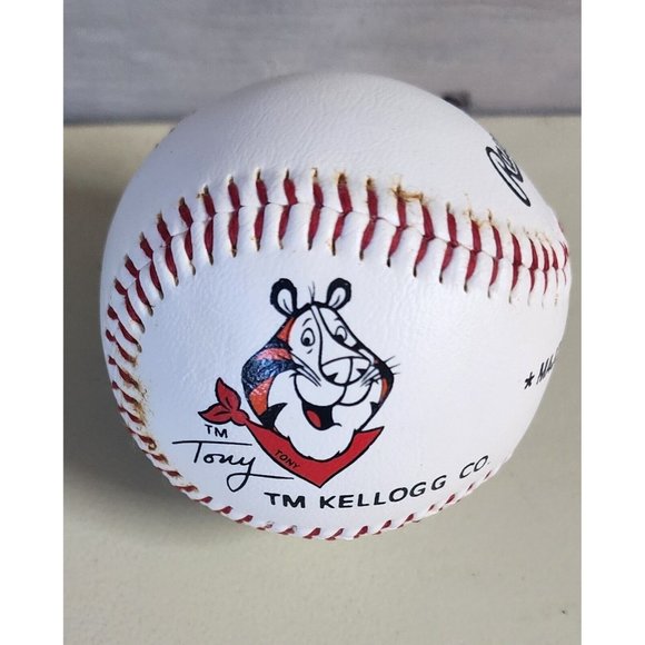 Kellogg | Toys | Vintage Kellogg Tony The Tiger Souvenir Baseball 991 ...